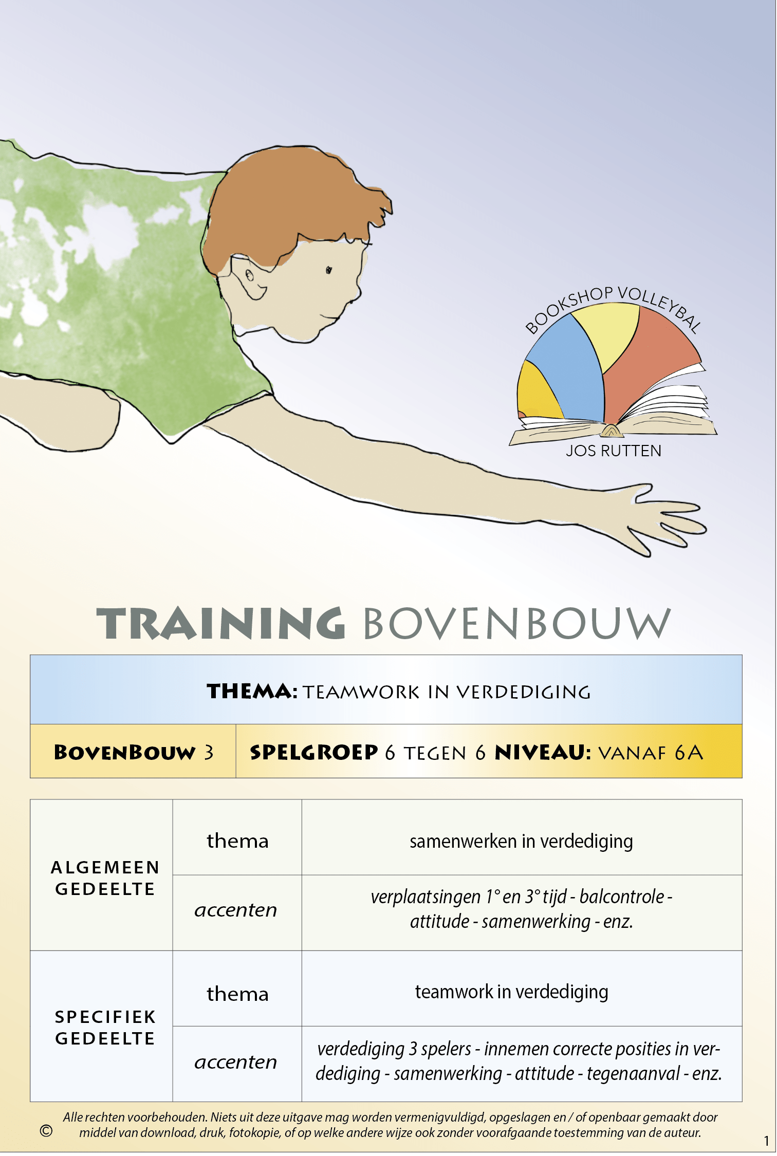 BB 3 Teamwork in verdediging - Bookshop Volleybal